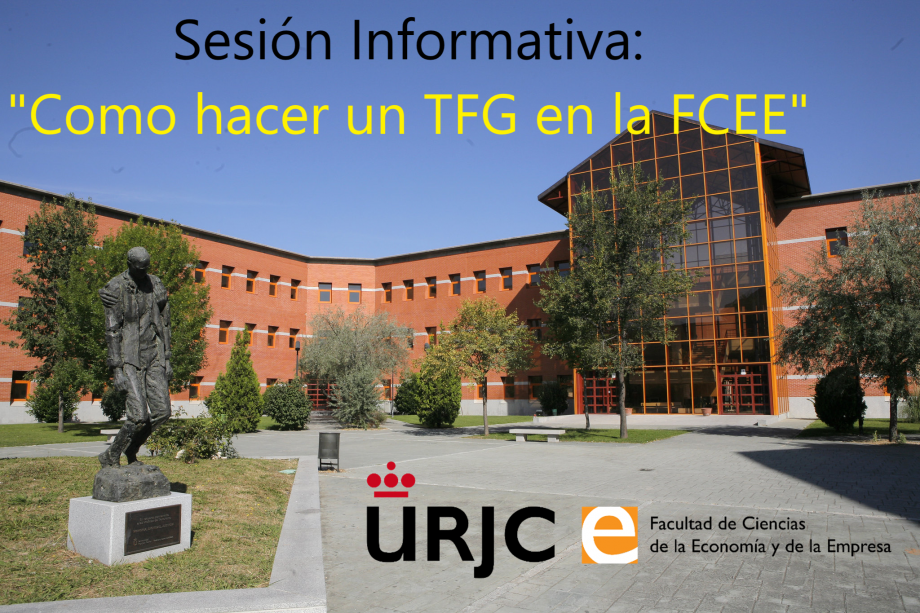 Sesión Informativa: "Como hacer un TFG en la FCEE" - Inicio