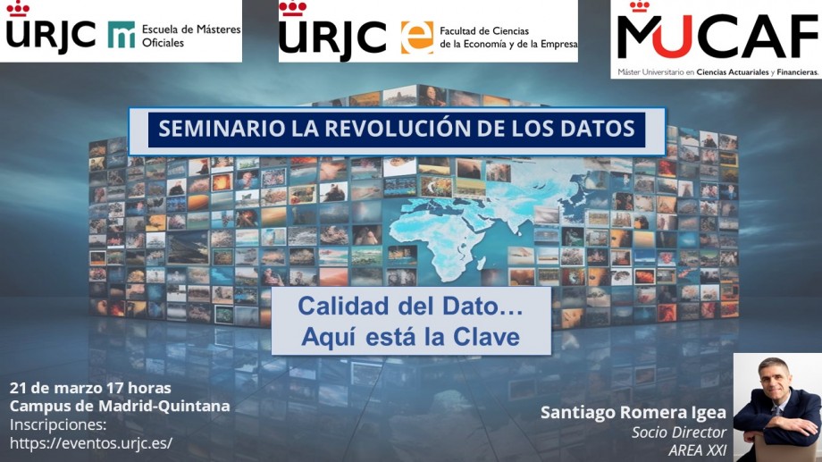 Seminario La Revolución de los Datos: Calidad del Dato...Aquí Está la Clave - Inicio