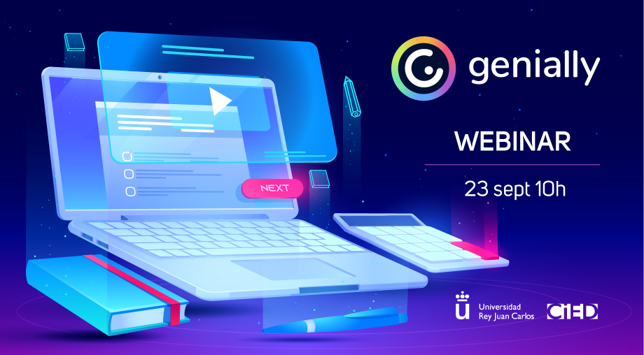 Webinar Uso de Genially para la elaboración de contenidos enriquecidos con interactividad y ...